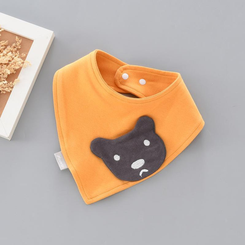 1-pack Adorable Triangle Cotton Baby Bib — Agloryz