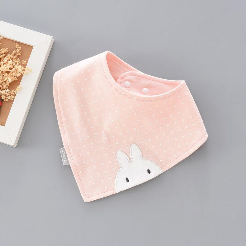 1-pack Adorable Triangle Cotton Baby Bib — Agloryz